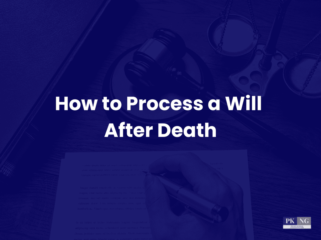 Processing a Will after Death in Singapore | Ng Pui Khim